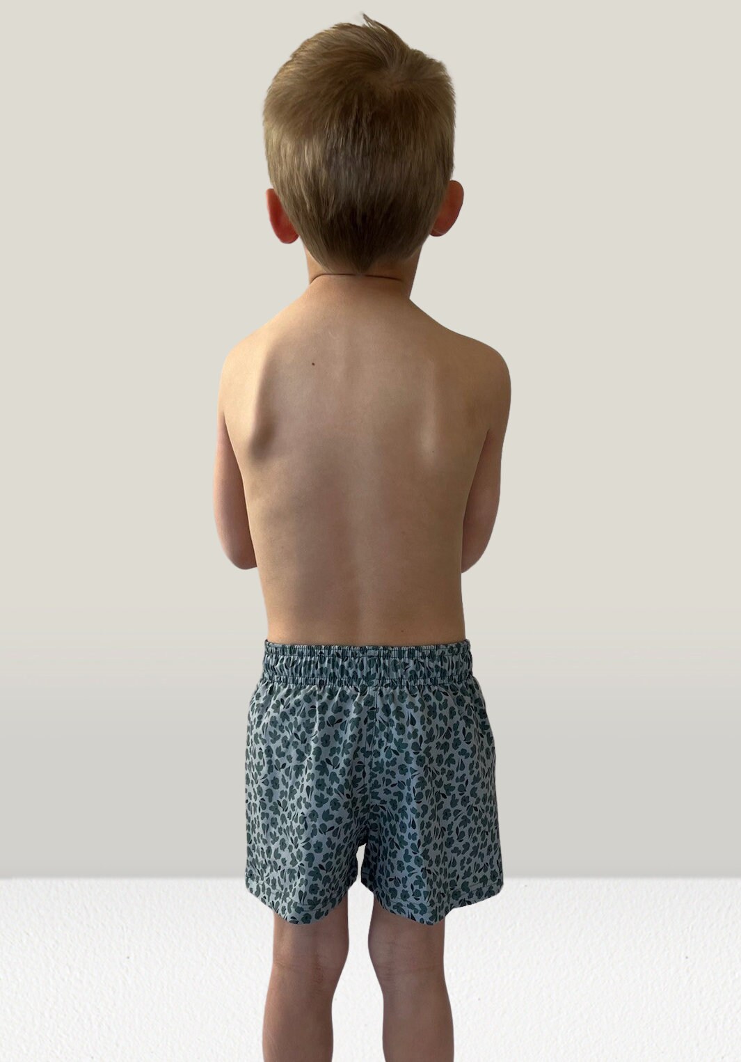 Captain & Cub Father Son Green Floral Matching Swimsuits - Etsy