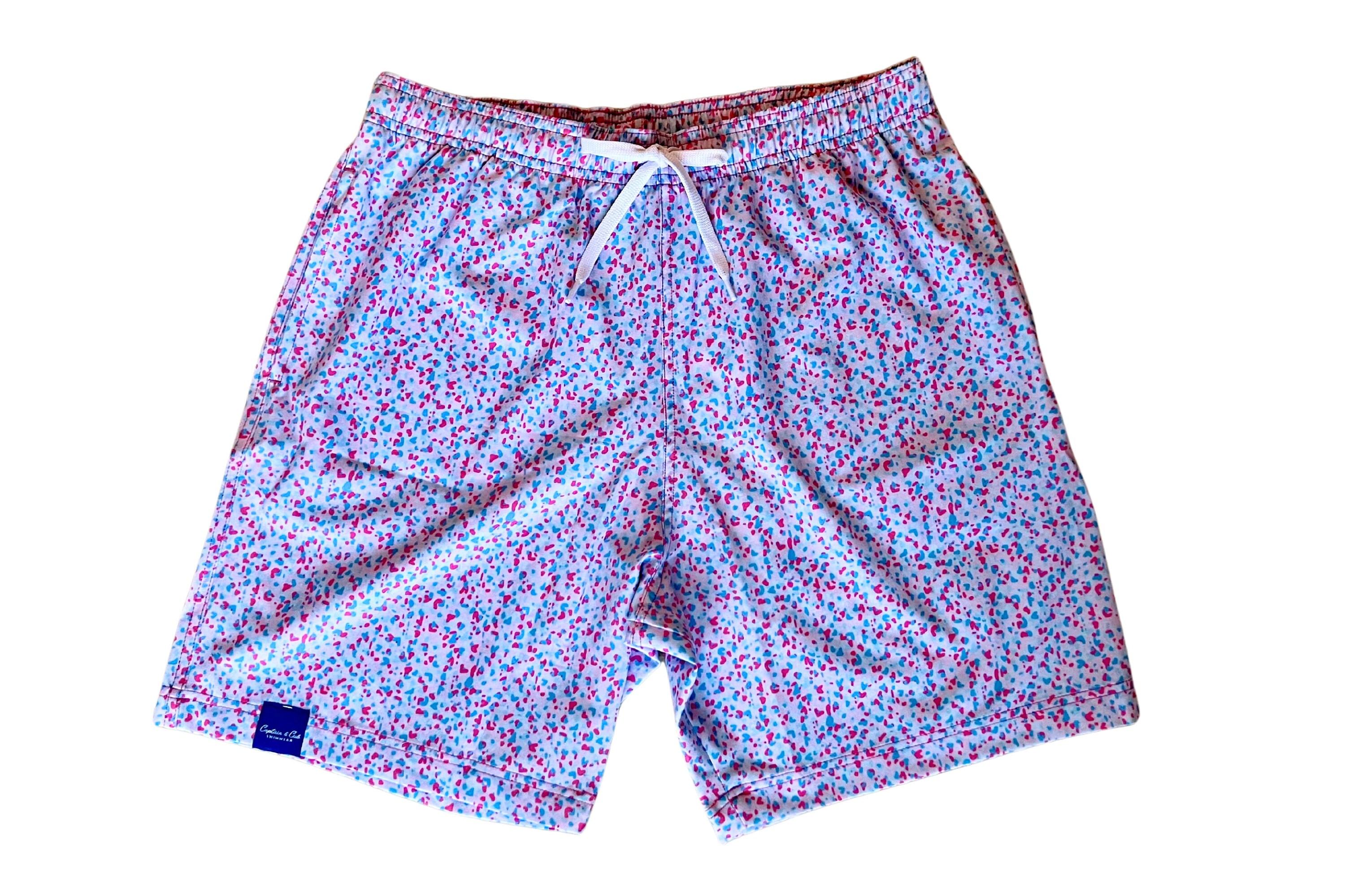 Captain & Cub Father Son Retro Speckle Matching Swimsuit - Etsy