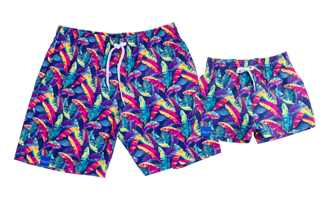 Captain and Cub Men's and Baby Boy Captiva Matching Swimsuits - Etsy