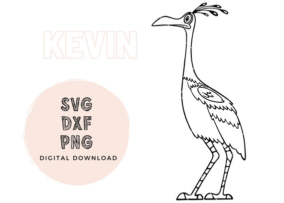 Kevin SVG UP svg Kevin van Up Svg Bird van up svg Kevin up - Etsy België
