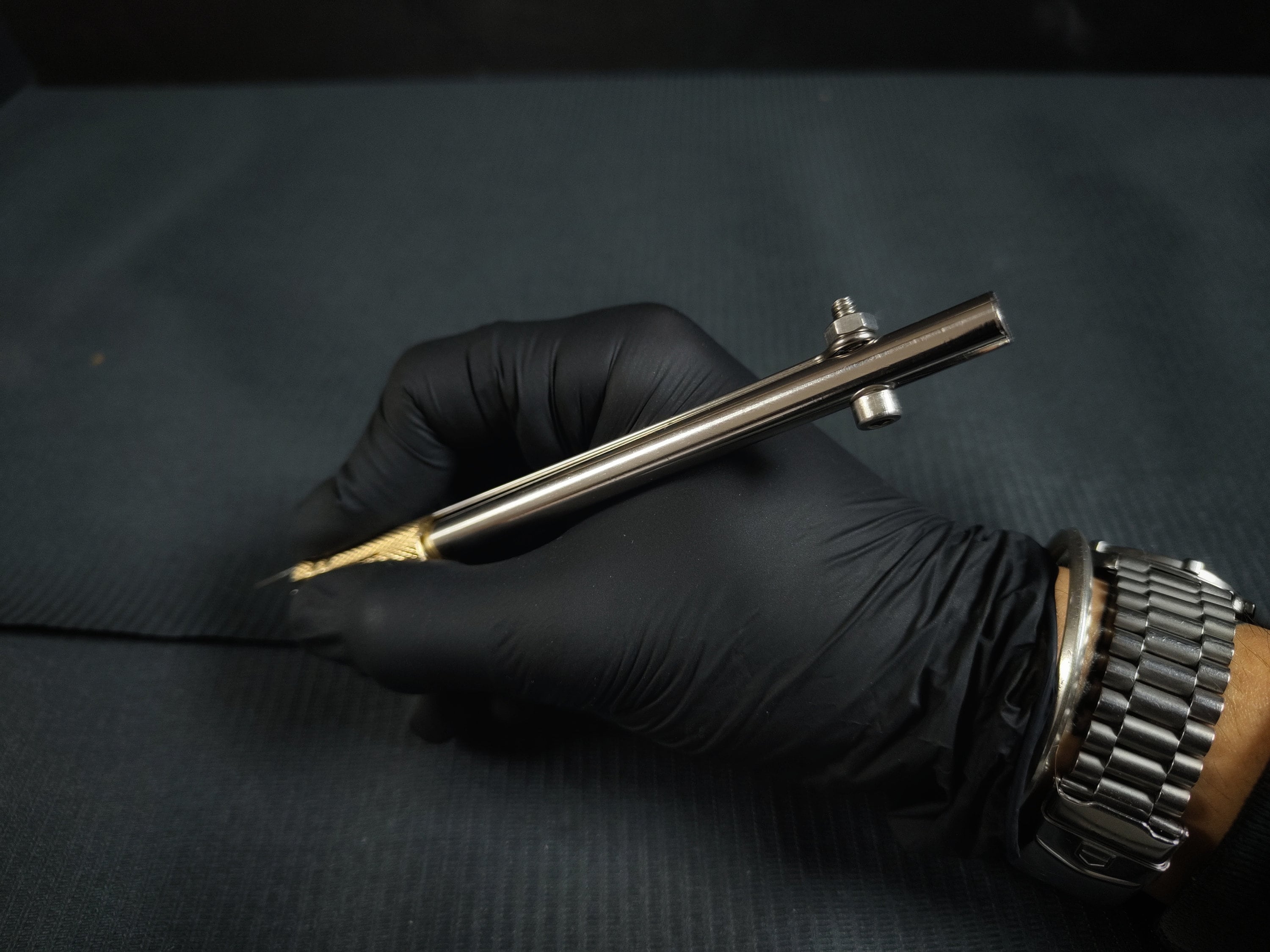 The Powk Steel, Handpoke Tattoo Tool, Needle Holder, Pen, Tattoo Artist ...