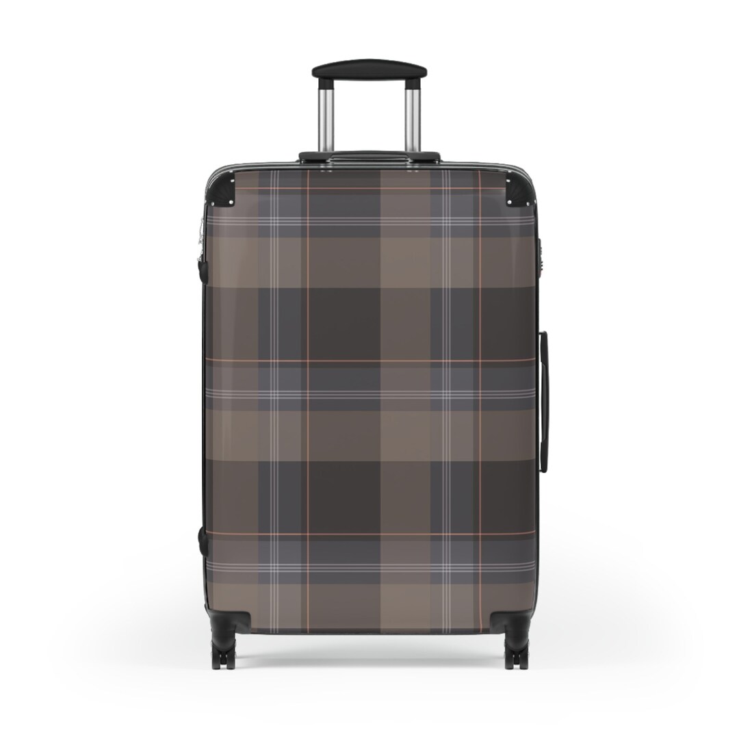 Tradition Scottish Design Plaid Luggage for Men, Business Travel Bag ...