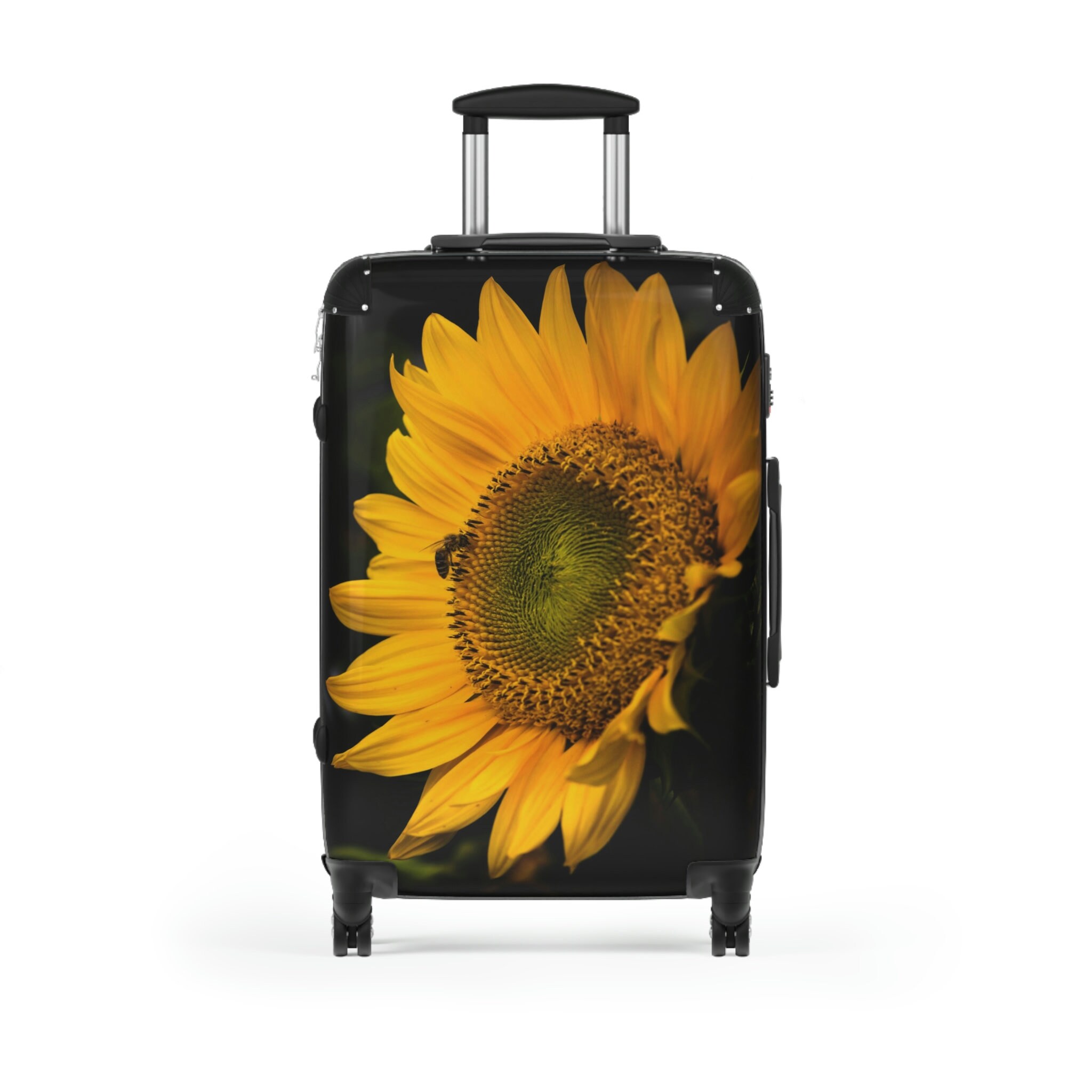 Sunflower Hard Shell Luggage With Wheels Artistic Sunflower - Etsy