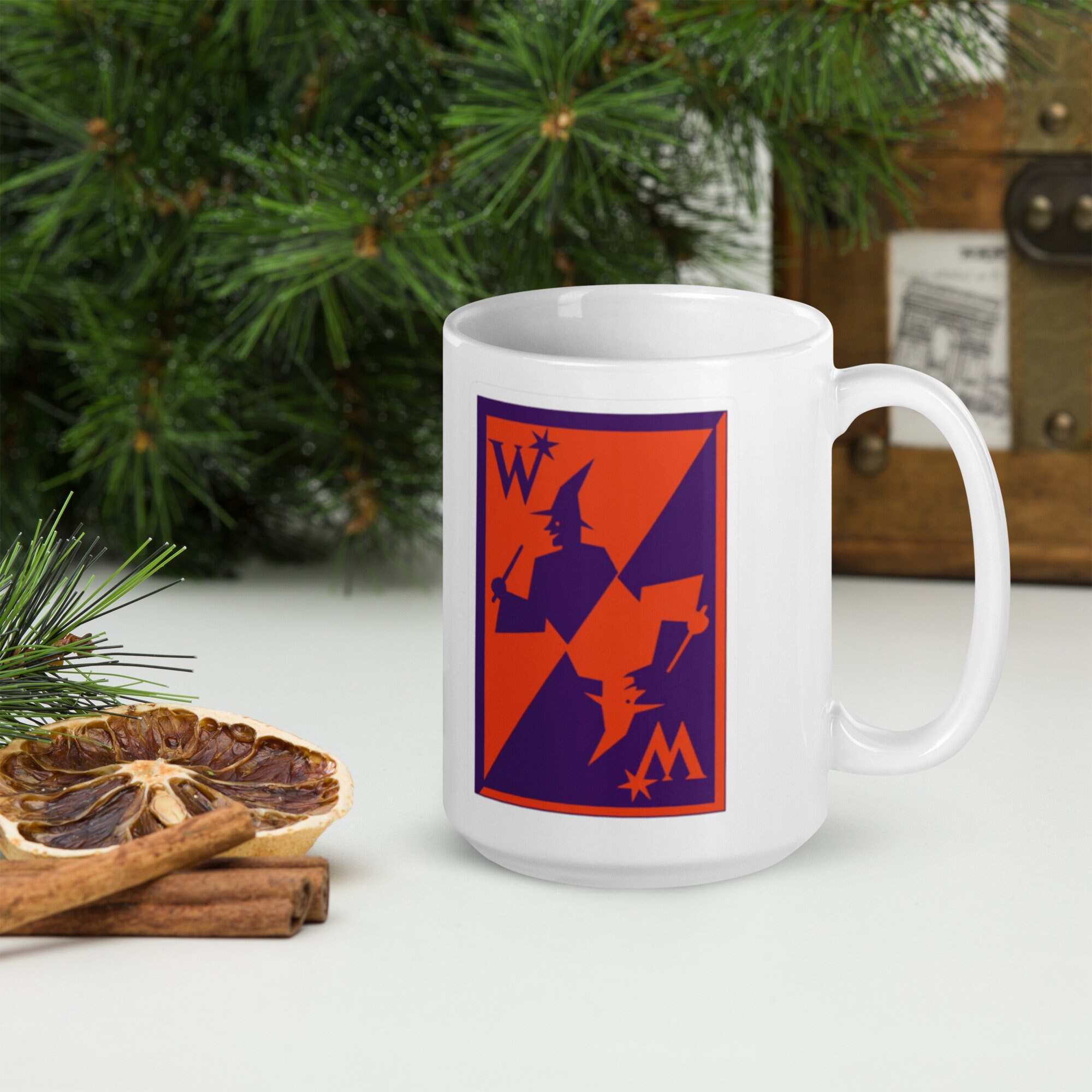 HP Wizard Brothers Inspired W Wizard Logo Coffee Mug Christmas Holiday ...