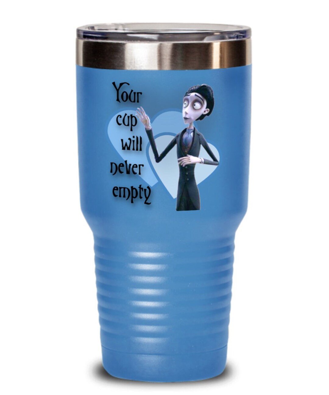 Corpse Bride Your Cup Will Never Empty 30oz Tumbler Valentine's Day ...