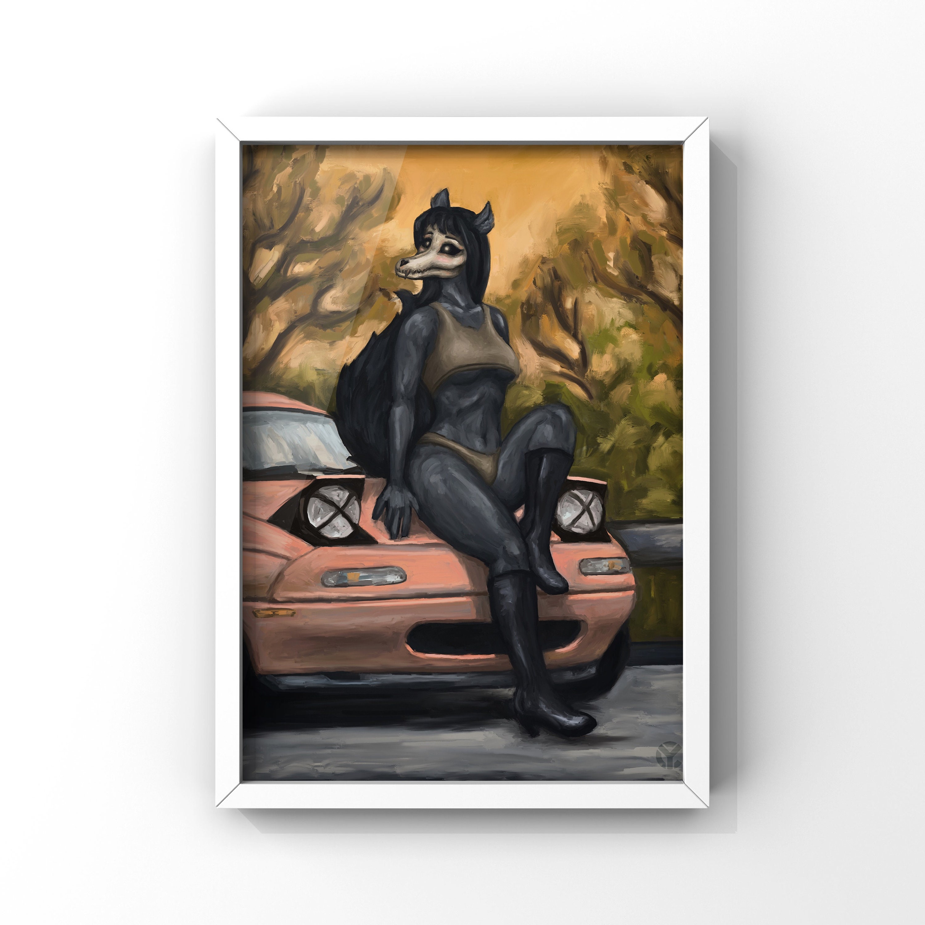 Scp 1471 Mal0 Furry Art Print, Furry Poster, SCP Containment Breach ...
