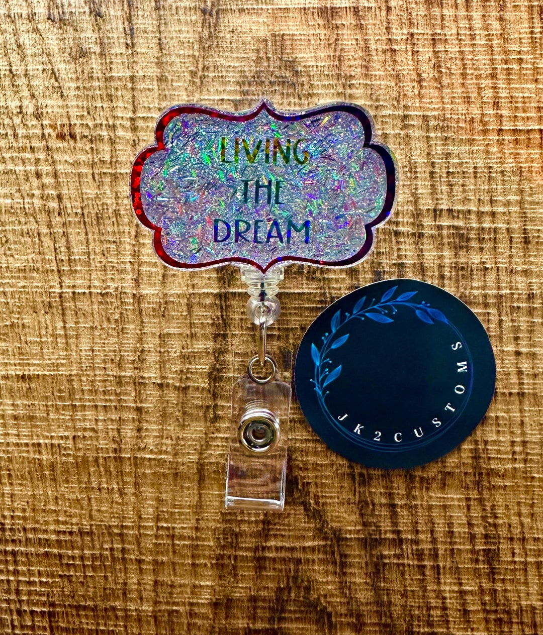Living the Dream Badge Reel - Etsy