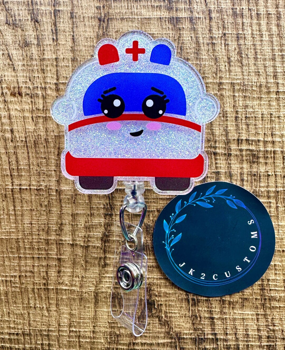 Ambulance Badge Reel - Etsy