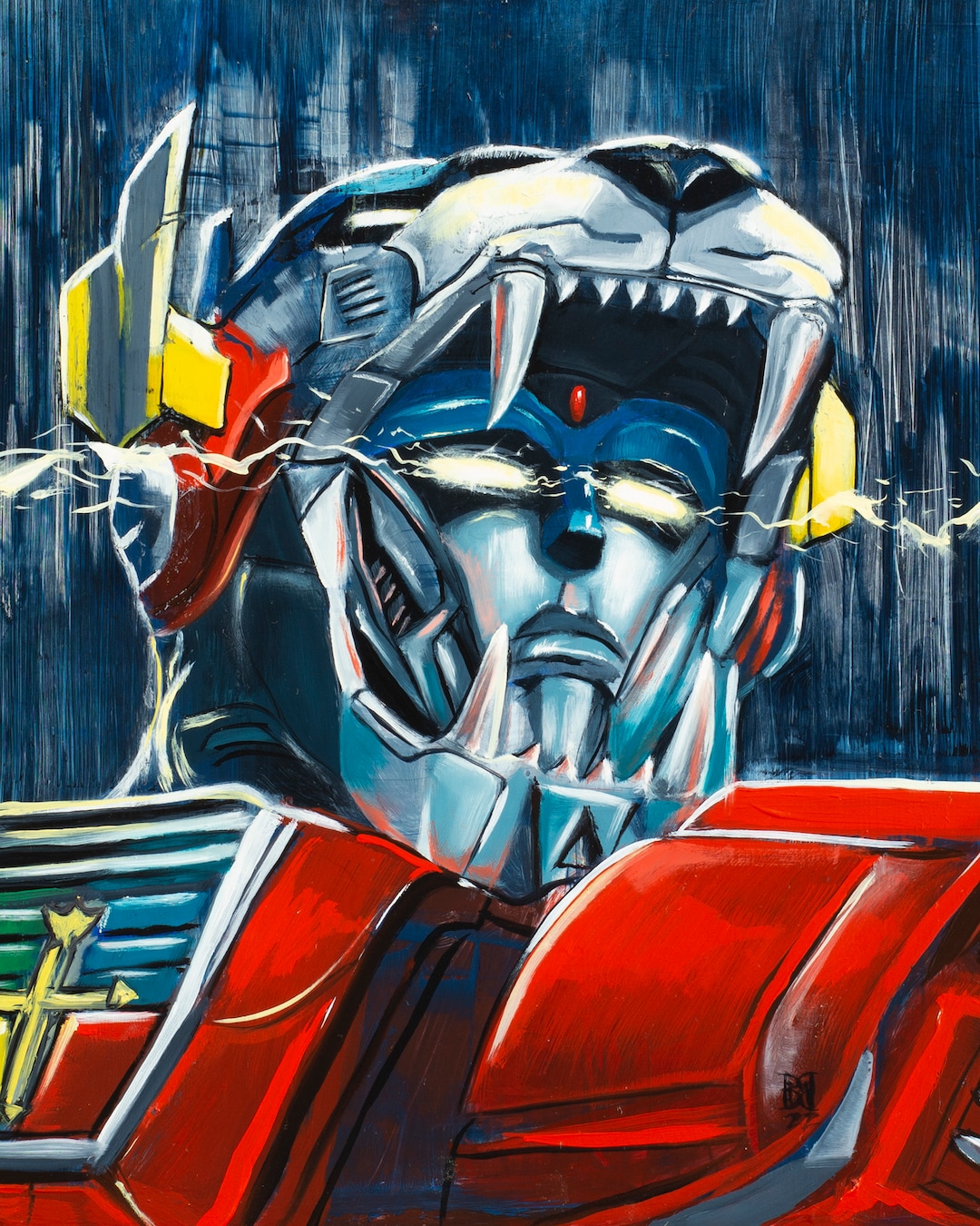 Voltron 8x10" Print // Room Decor // Fan Gift // Artist Print Signed ...