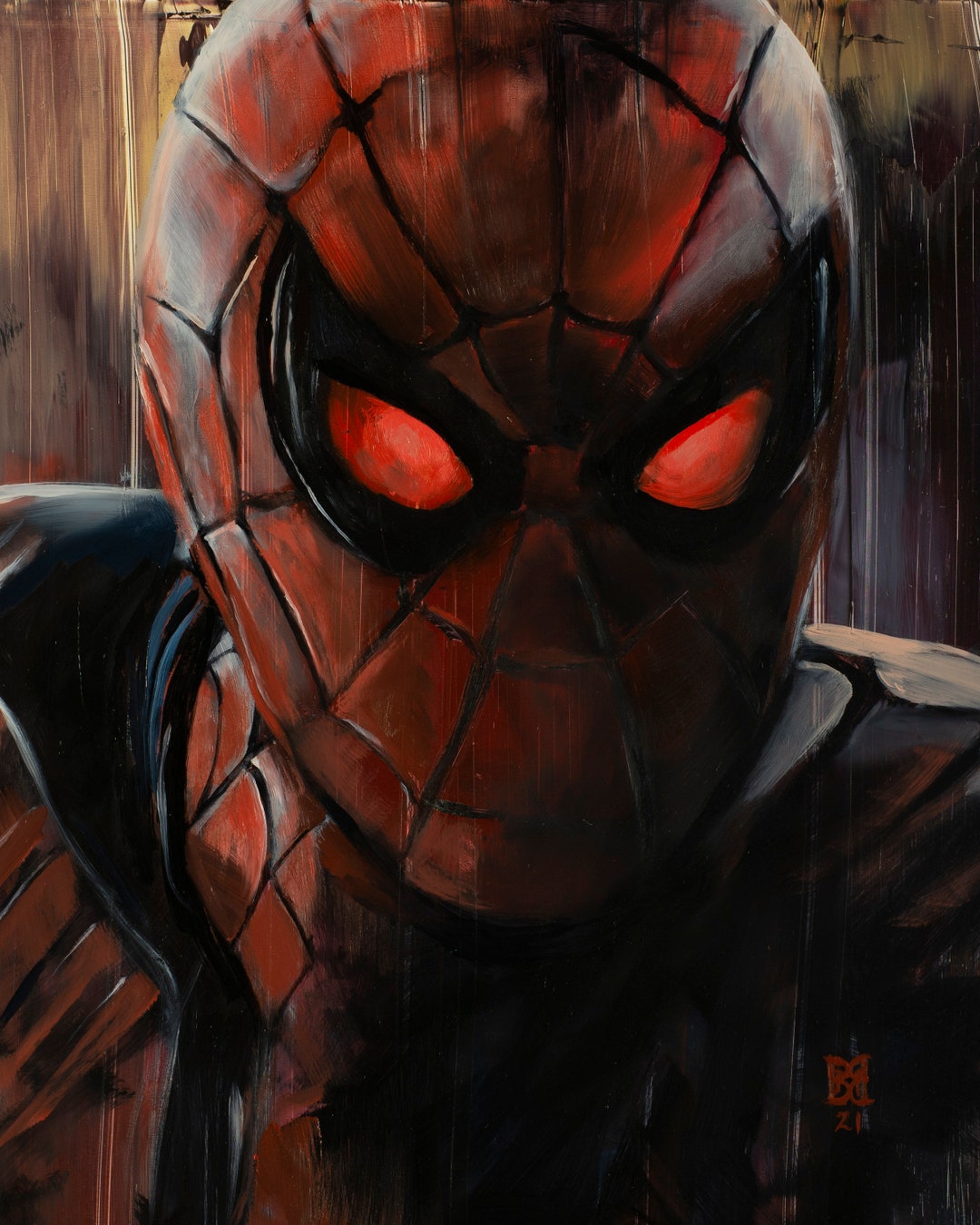 Spiderman Instant Kill Mode Art Print: Signed Giclée, 8x10" - Etsy