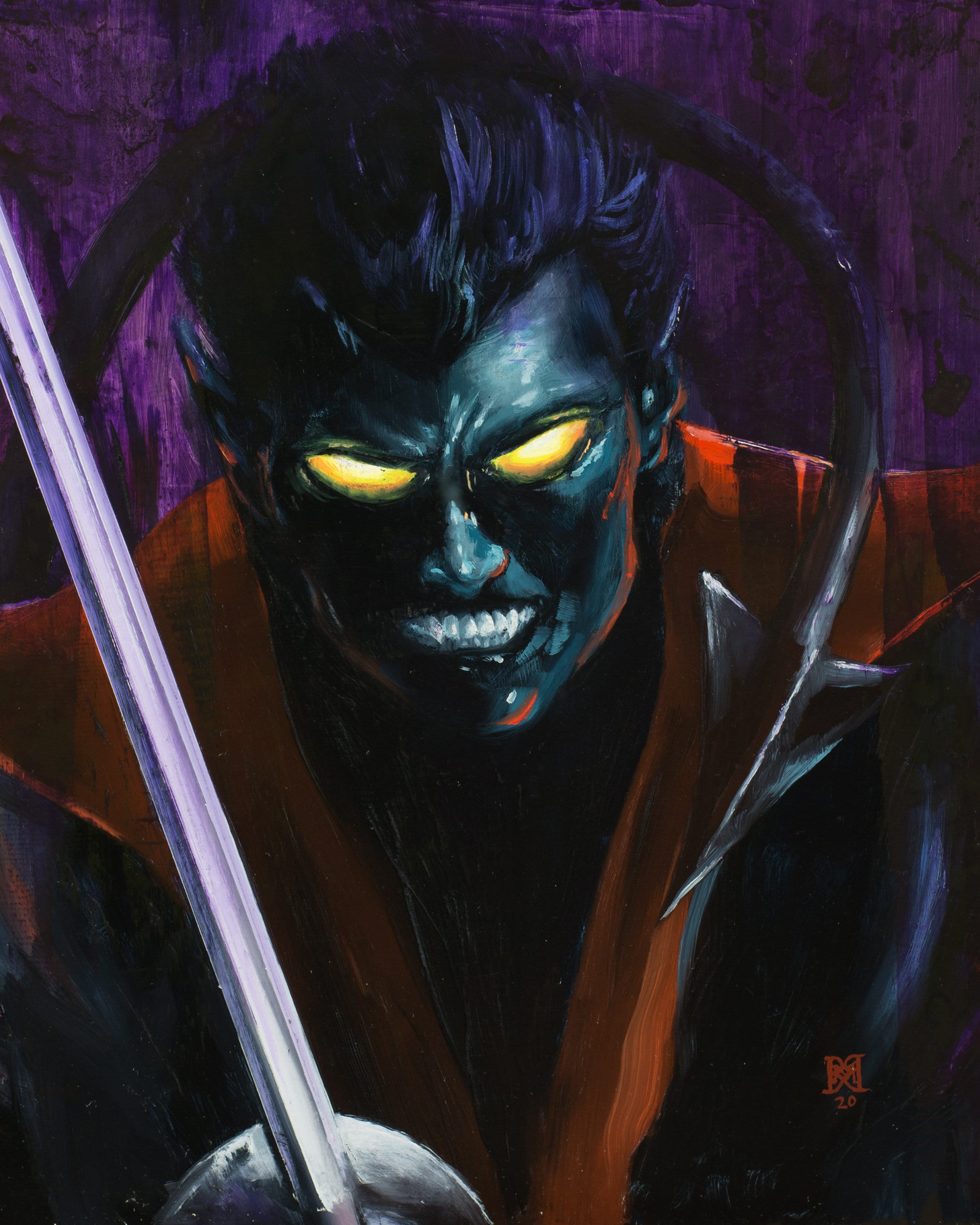 X Men Nightcrawler Artwork