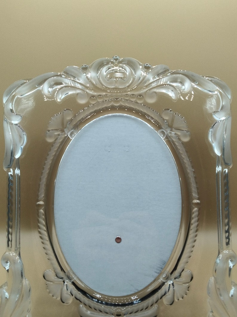 Mikasa Princess Crystal Oval Photo Frame - Etsy