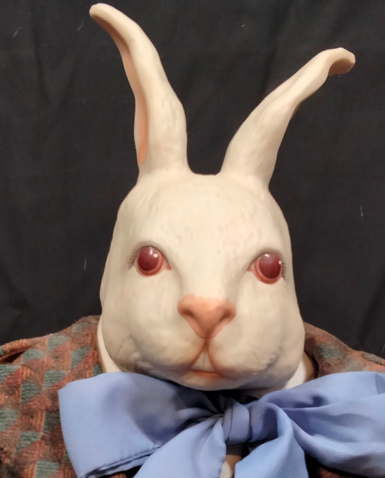 Silvestri Faith Wick White Rabbit Doll With Stand and Certificate Alice in Wonderland - Etsy