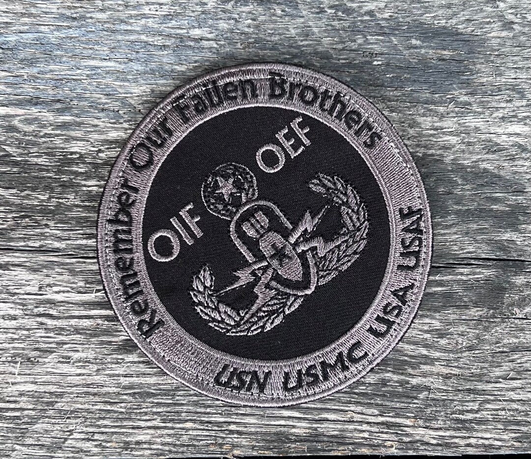 Explosive Ordnance Disposal (EOD) Memorial Patch - Etsy