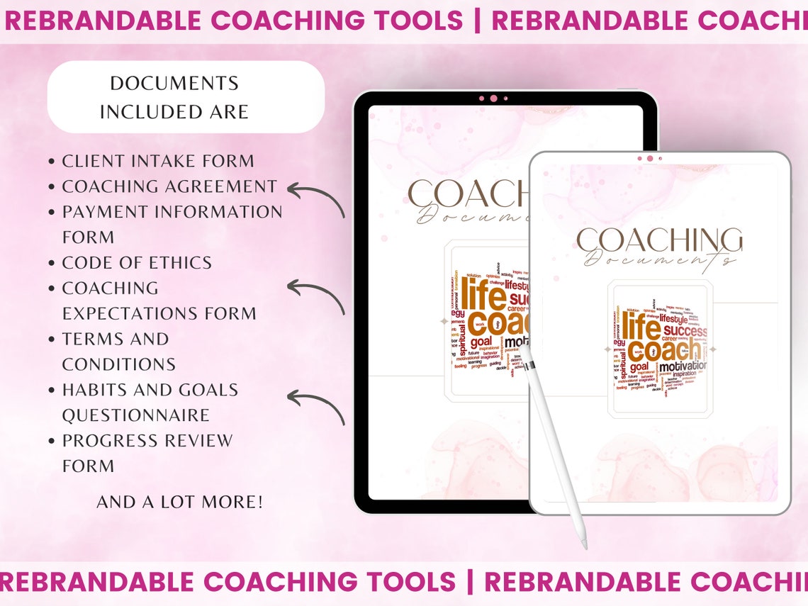 Coaching Toolkit: Editable Client Session Templates (canva) - Etsy