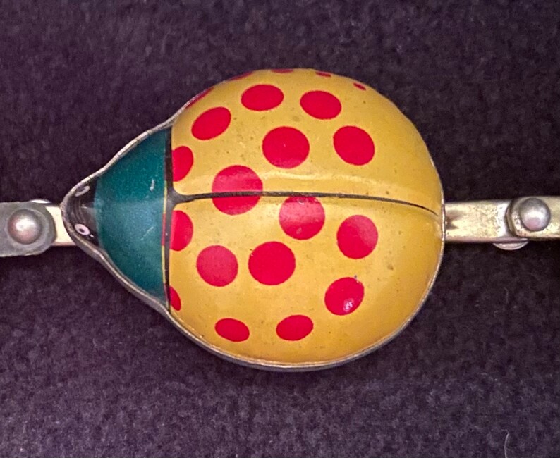 Vintage 1960s Ladybug Family Parade Tin Litho Wind up Toy-works!-euc - Etsy
