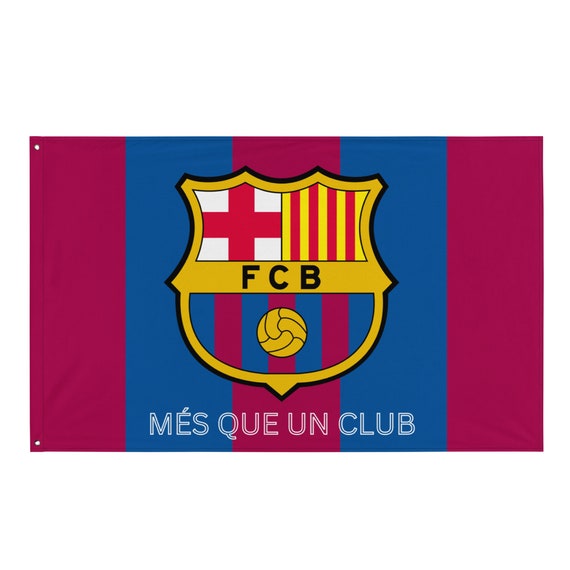 FC Barcelona Flag Barcelona Flag Barca Blaugrana Mes - Etsy