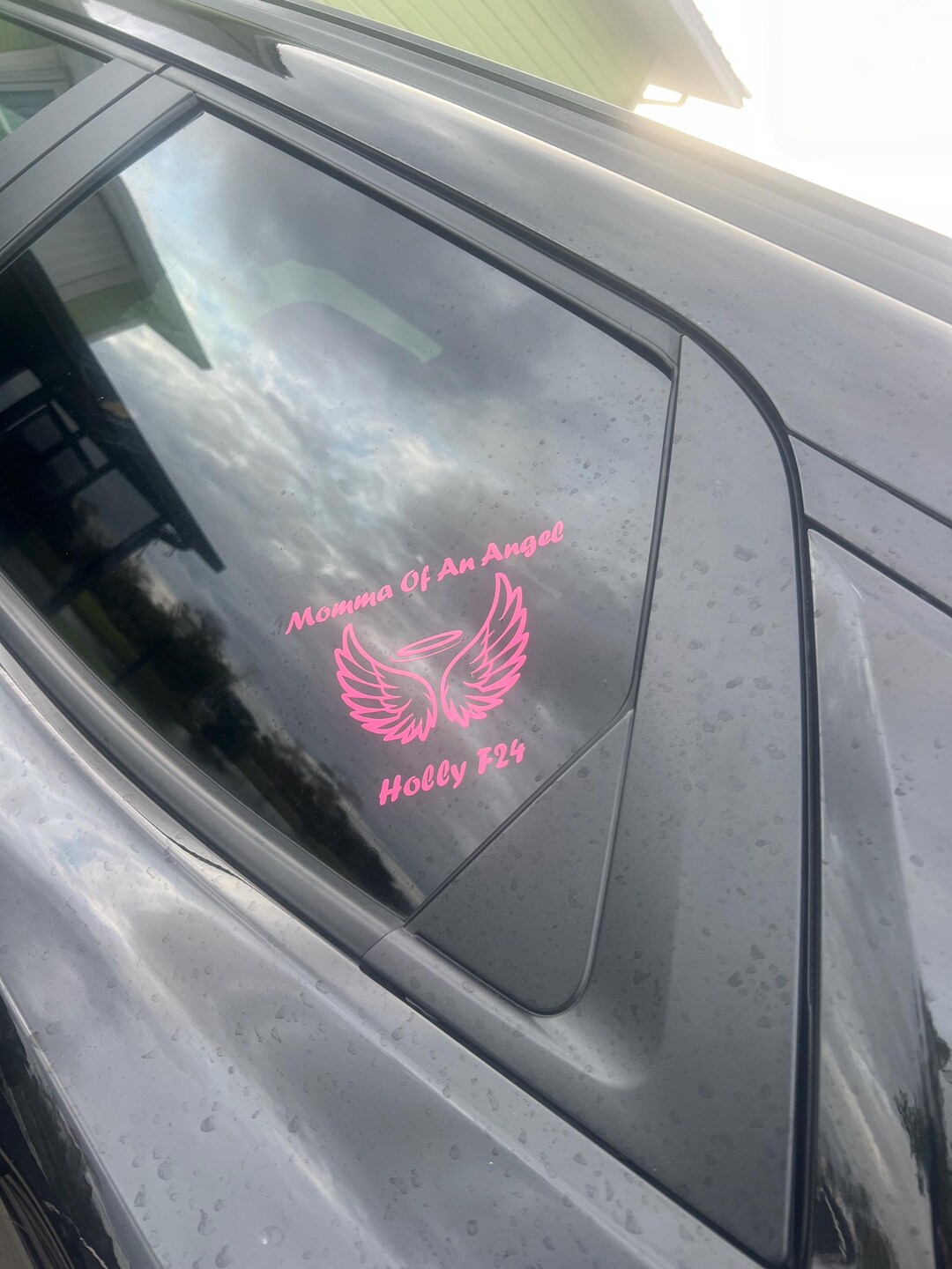 Momma of an Angel Car Decal - Etsy