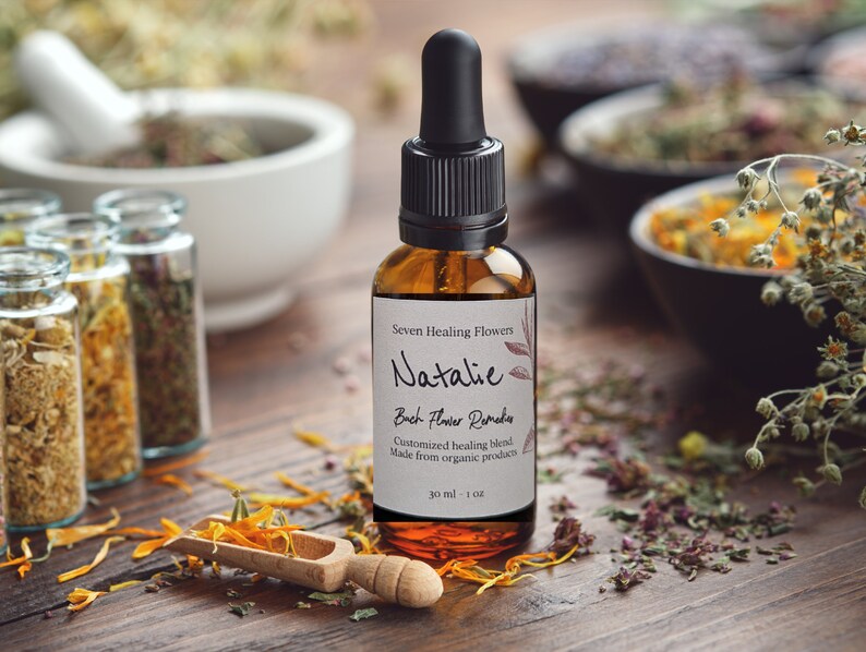 Personalized Bach Flower, Essence Formula, Remedy, Blend, Organic ...