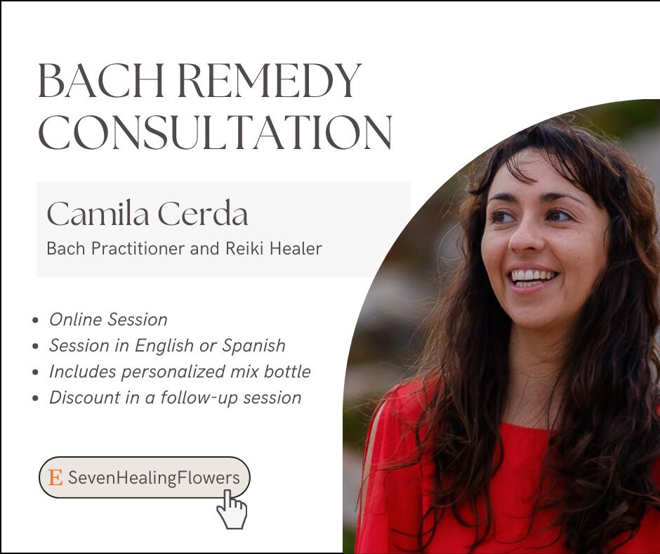 Personalized Bach Flower, Essence Formula, Remedy, Blend, Organic ...