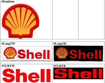 Retro Shell Petroleum Oil Gas Company Iron on Patch - Etsy