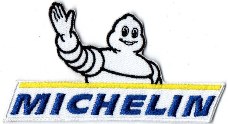 Michelin Tires Car Racing Badge Iron on Embroidered Patch - Etsy