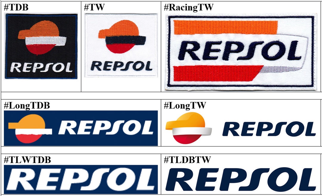 Repsol Oil & Gas Company Car Racing Badge Iron on Embroidered Patch - Etsy