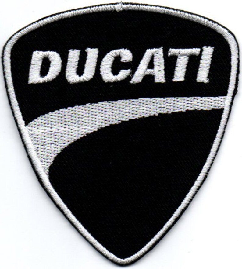 Ducati Corse Team World Championship Grand Prix Motorcycle Racing Badge Iron on Embroidered ...