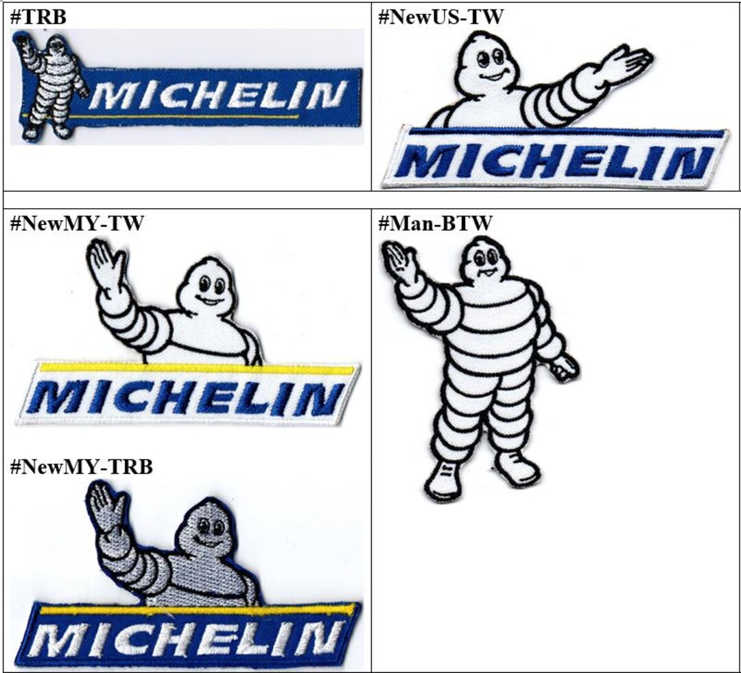 Michelin Tires Car Racing Badge Iron on Embroidered Patch - Etsy