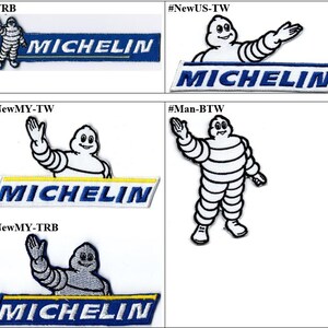 Michelin Tires Car Racing Badge Iron on Embroidered Patch - Etsy
