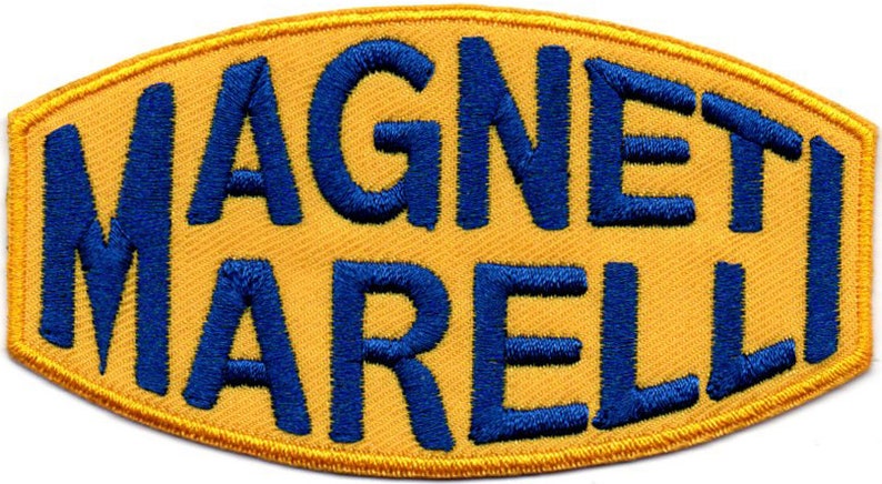 Magneti Marelli Car Racing Badge Iron on Embroidered Patch - Etsy