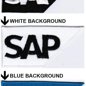 SAP SE Software Motor Car Racing Badge Iron on Embroidered Patch - Etsy
