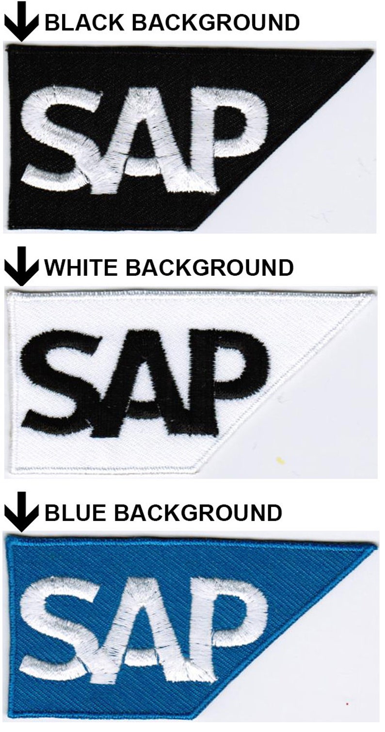 SAP SE Software Motor Car Racing Badge Iron on Embroidered Patch - Etsy