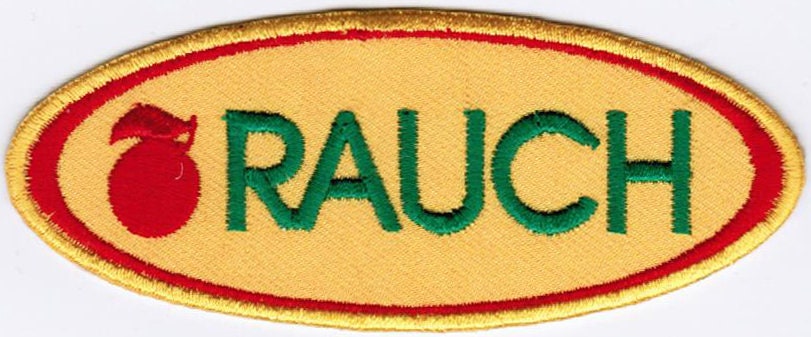 Rauch Austrian Beverage F1 Car Racing Badge Iron on Embroidered Patch ...