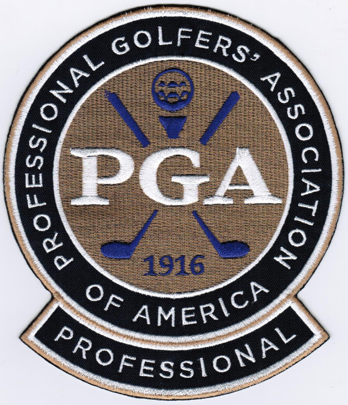 PGA Professional Golfer Association America Golf Tour PGA Badge Iron on ...