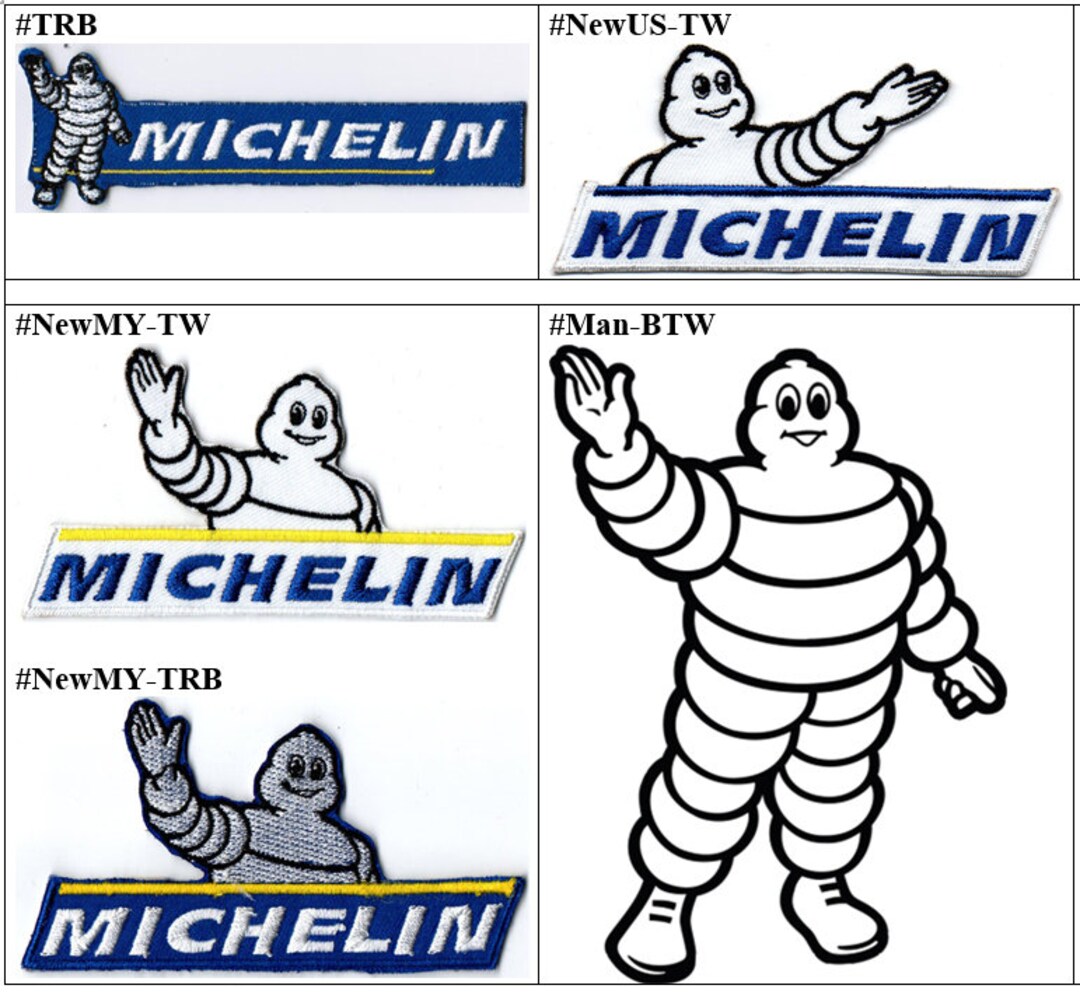 Michelin Tires Car Racing Badge Iron on Embroidered Patch - Etsy