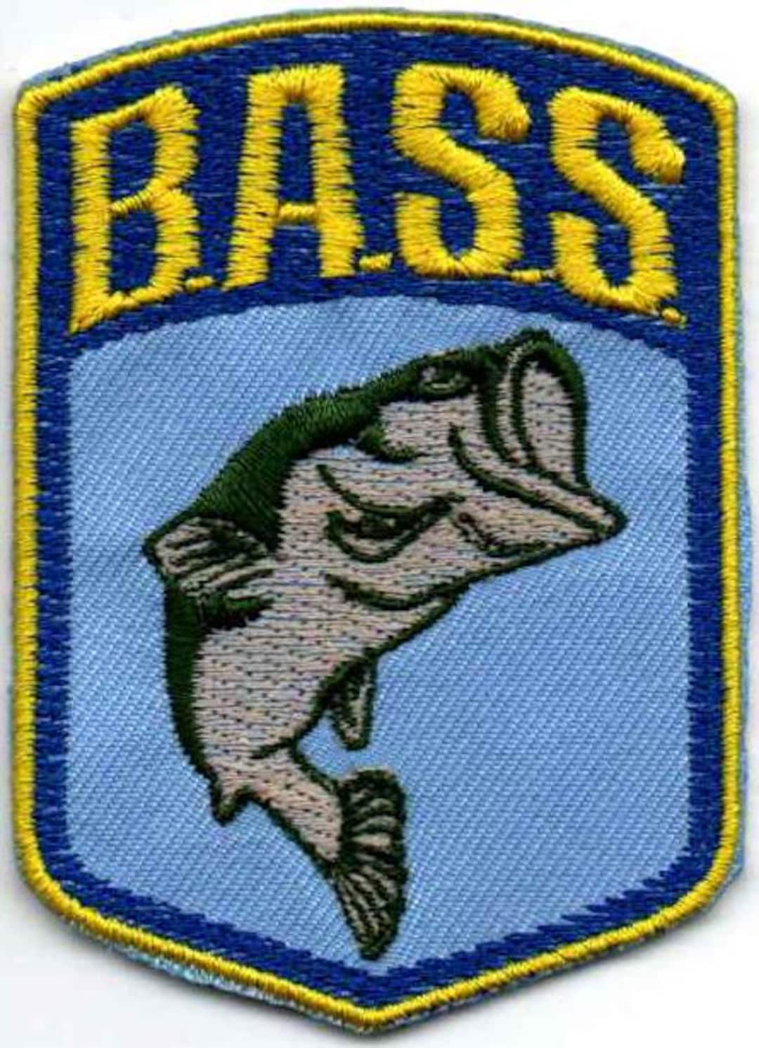 Bass Anglers Sportsman Society B.A.S.S. the Bassmasters Fishing Badge ...