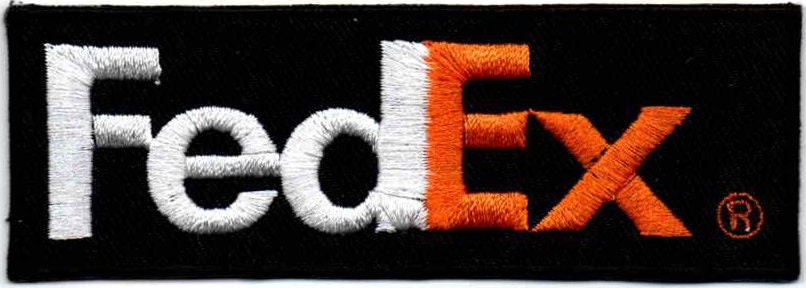 Fedex Badge Iron on Embroidered Patch - Etsy