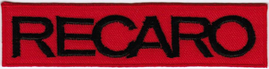 Recaro Motorcycle Sport Seating Bike Car F1 Racing Badge Iron on ...