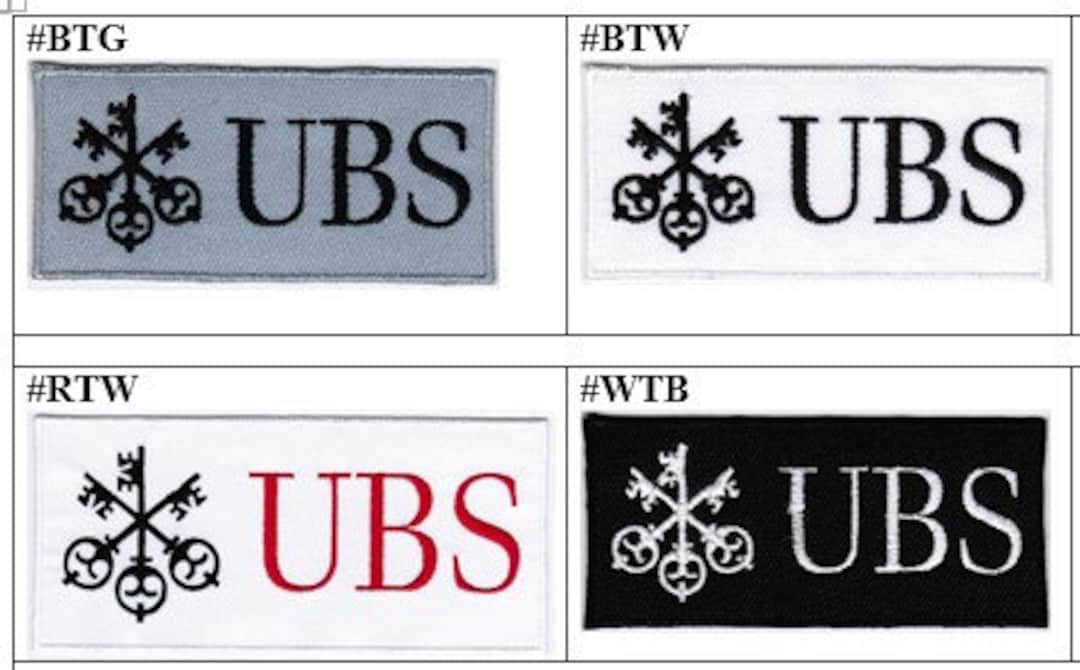 UBS F1 Car Racing Computer Badge Iron on Embroidered Patch - Etsy