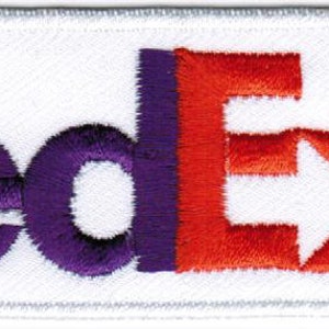 Fedex Badge Iron on Embroidered Patch - Etsy