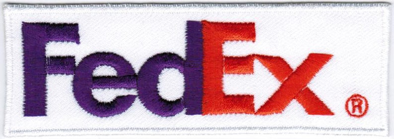 Fedex Badge Iron on Embroidered Patch - Etsy