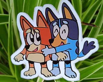 Bluey Vinyl Decal Sticker - Etsy