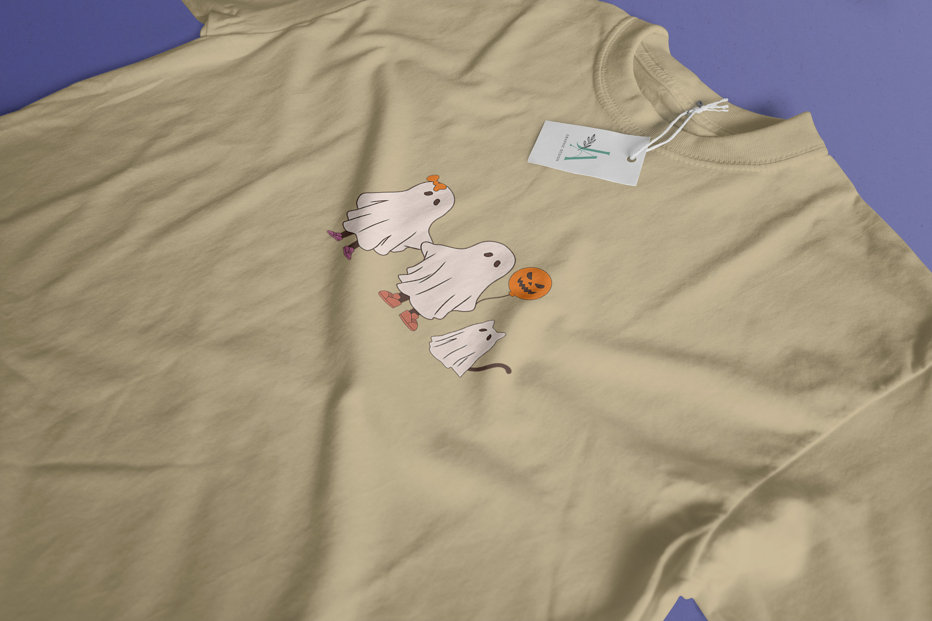 Cute Ghost Family With Cat Instant Downloads Png Jpg Svg - Etsy