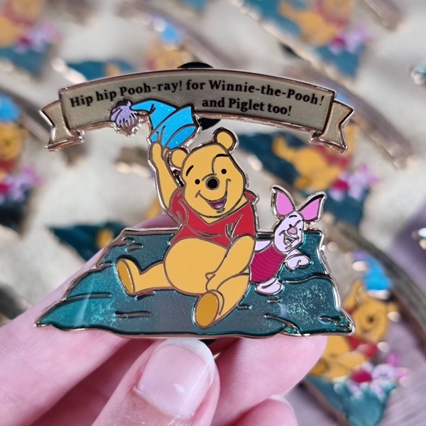 Pooh Pin - Etsy