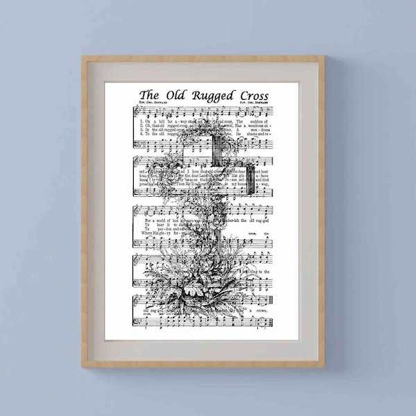 Old Rugged Cross - Etsy