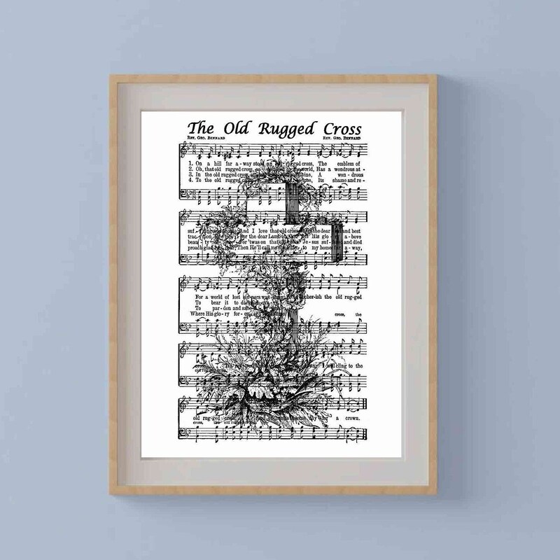 Old Rugged Cross - Etsy