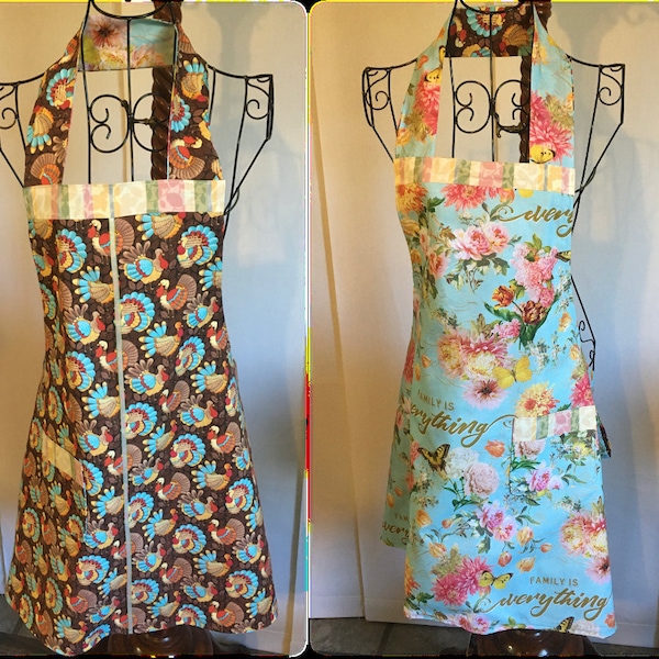 Double Sided Apron - Etsy