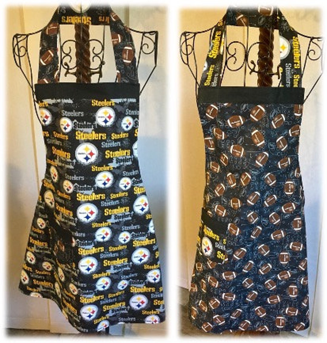 Pittsburgh Steelers Reversible Apron Football NFL - Etsy