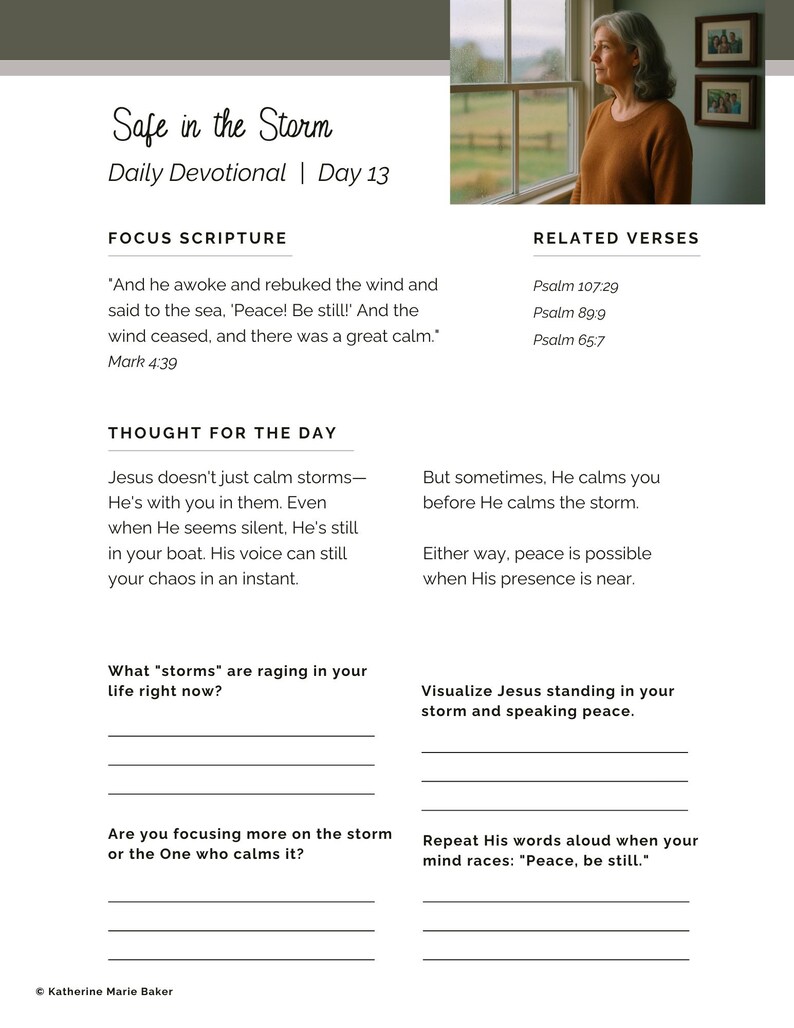 25-day Devotional Journal for Women: Emotional Healing (PDF Printable ...